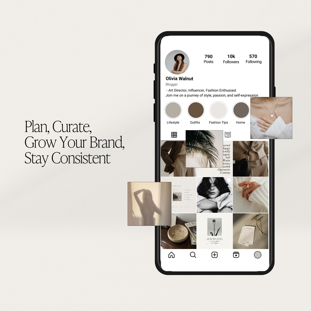 Instagram Feed Preview Template – The Voy Shop